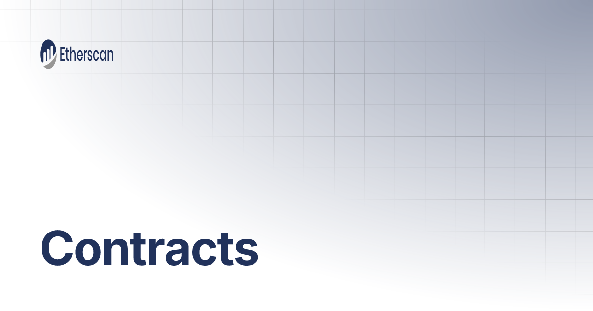 Contracts Etherscan